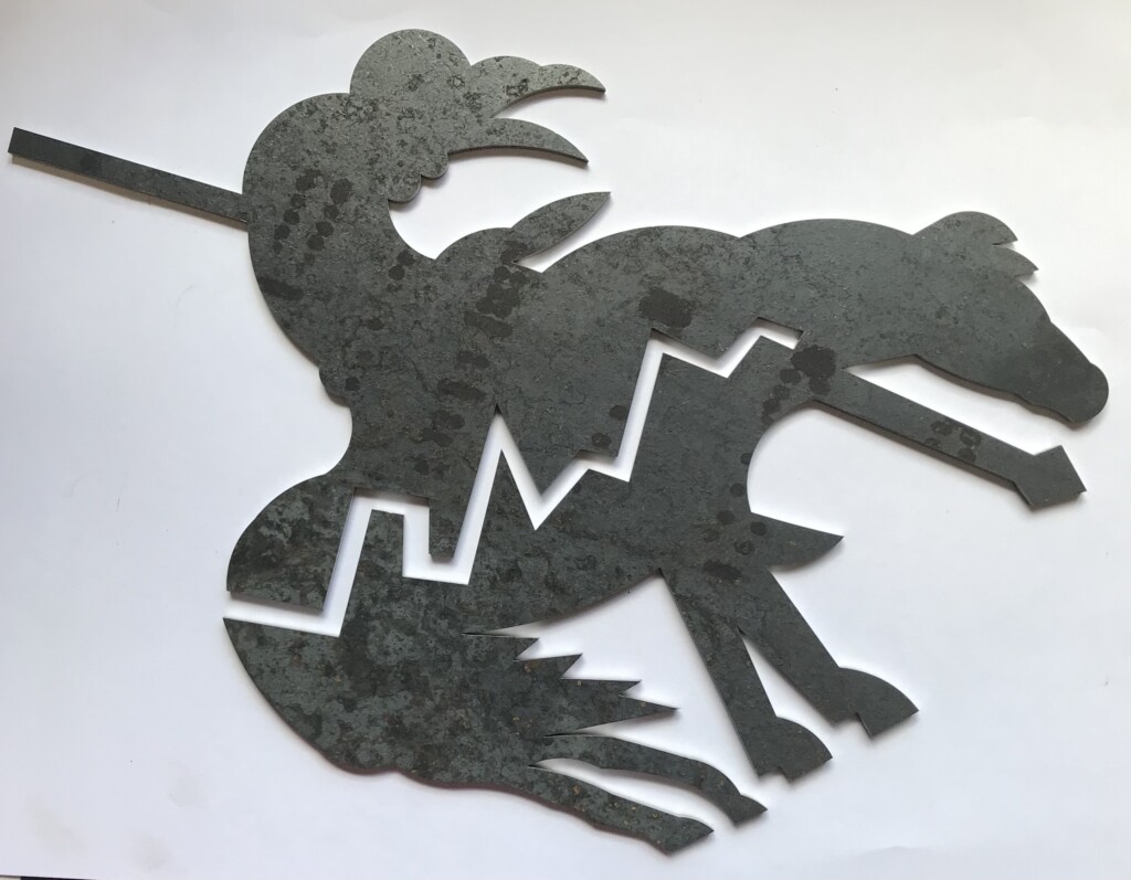 Steel End of Trail Cutout – Neds Pipe and Steel