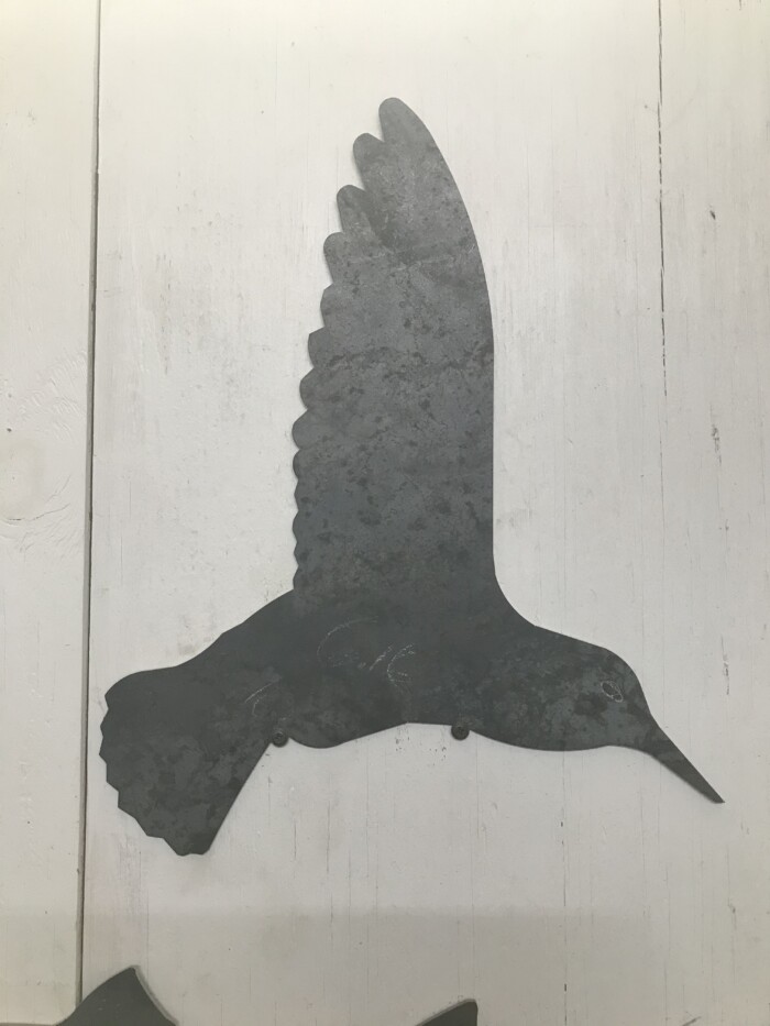 Steel Hummingbird Cutout – Neds Pipe and Steel