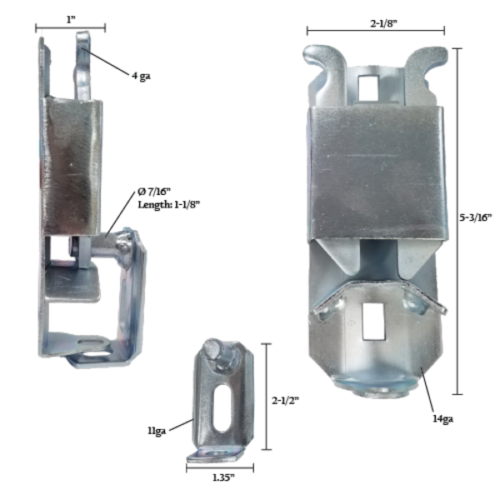 Kennel Latch – Neds Pipe and Steel