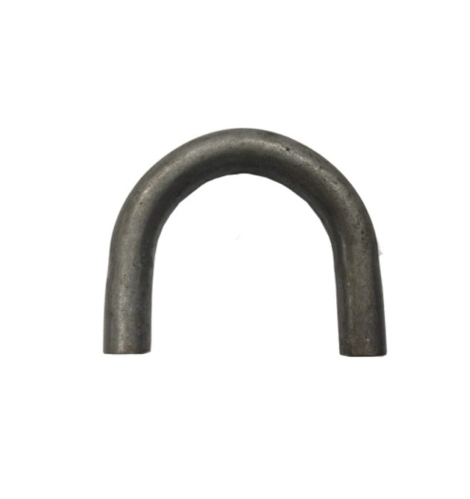 Tie Loops (Round), Weld-On, 2″ X 1/2″ X 2″ – Steel – Neds Pipe and Steel