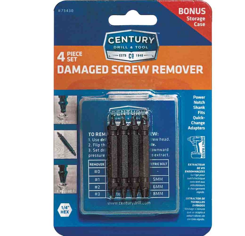 4 PIECE DAMAGED SCREW REMOVER SET – Neds Pipe and Steel