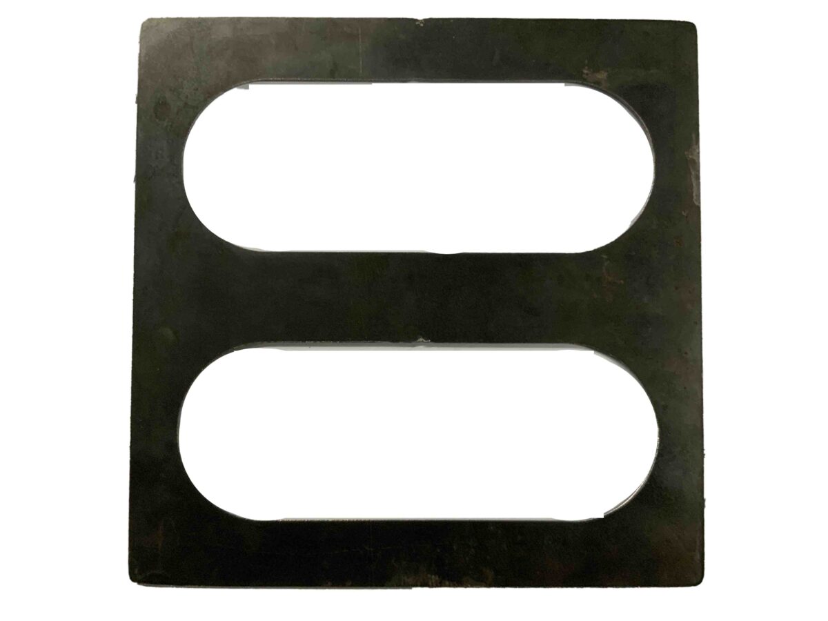 Light Bracket For 6” Oval Lights (Double) – Neds Pipe and Steel